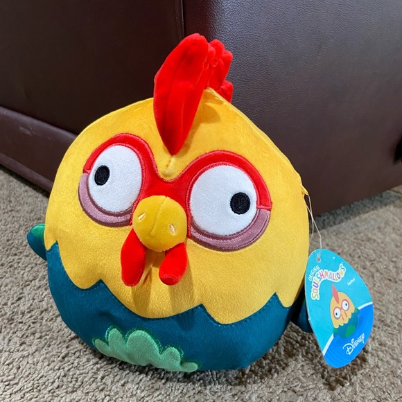 Squishmallows | Toys | Squishmallow Disney Moana Heihei Crazy Eyes ...